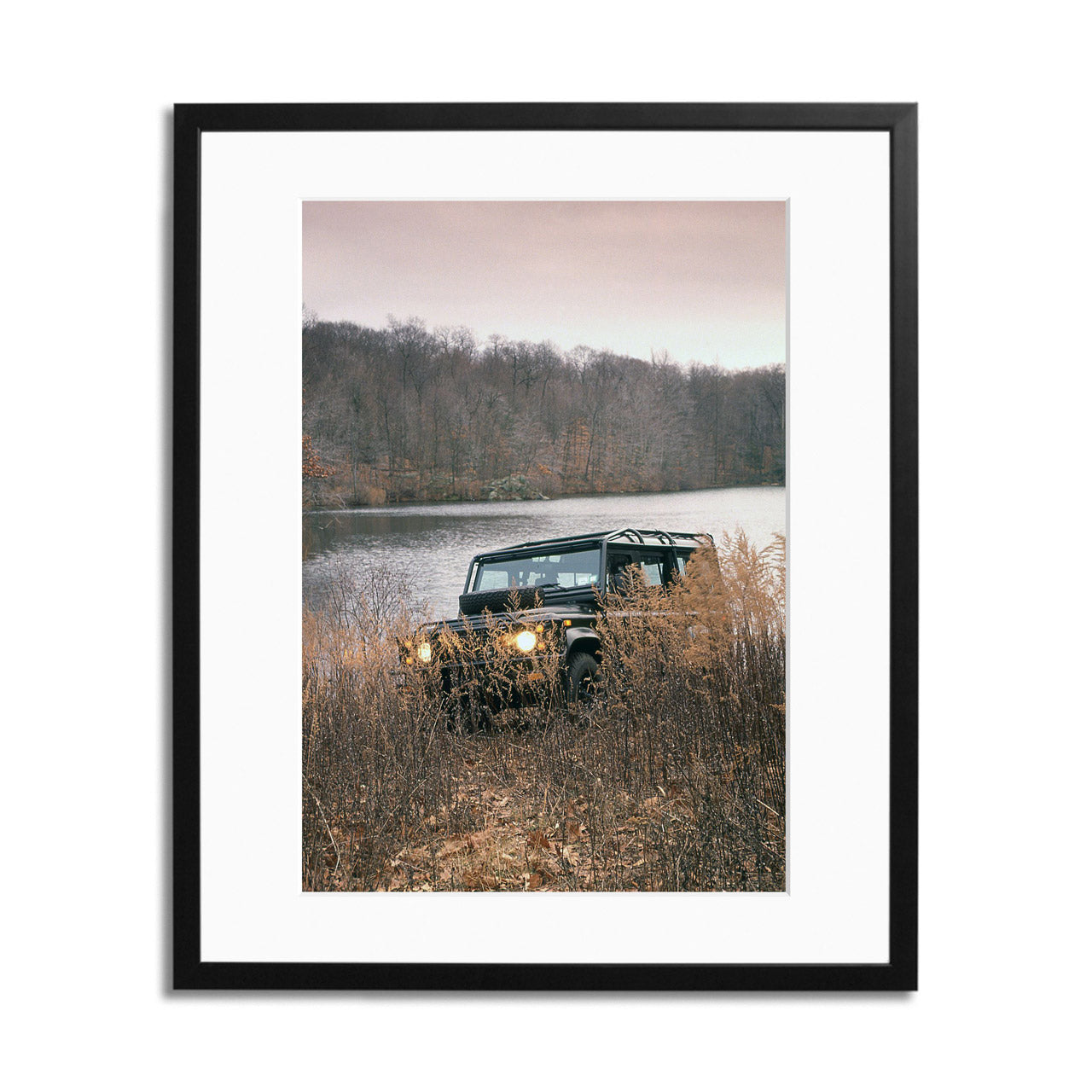 Land Rover Defender Shooting Brake Framed Print | Uncrate Supply