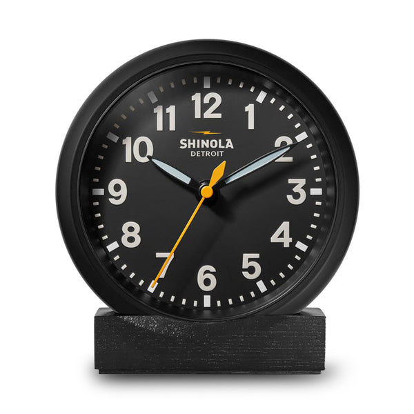 Shinola Runwell Desk Clock | Uncrate Supply